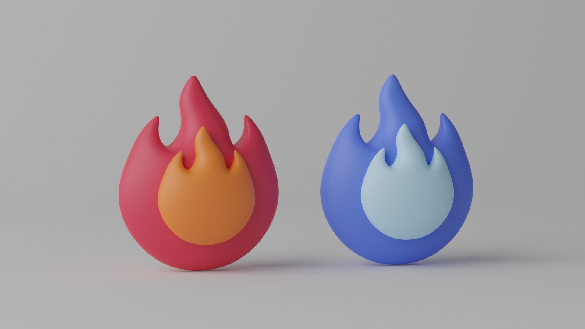 3D Cartoon Fire Flame Model - TurboSquid 2147657