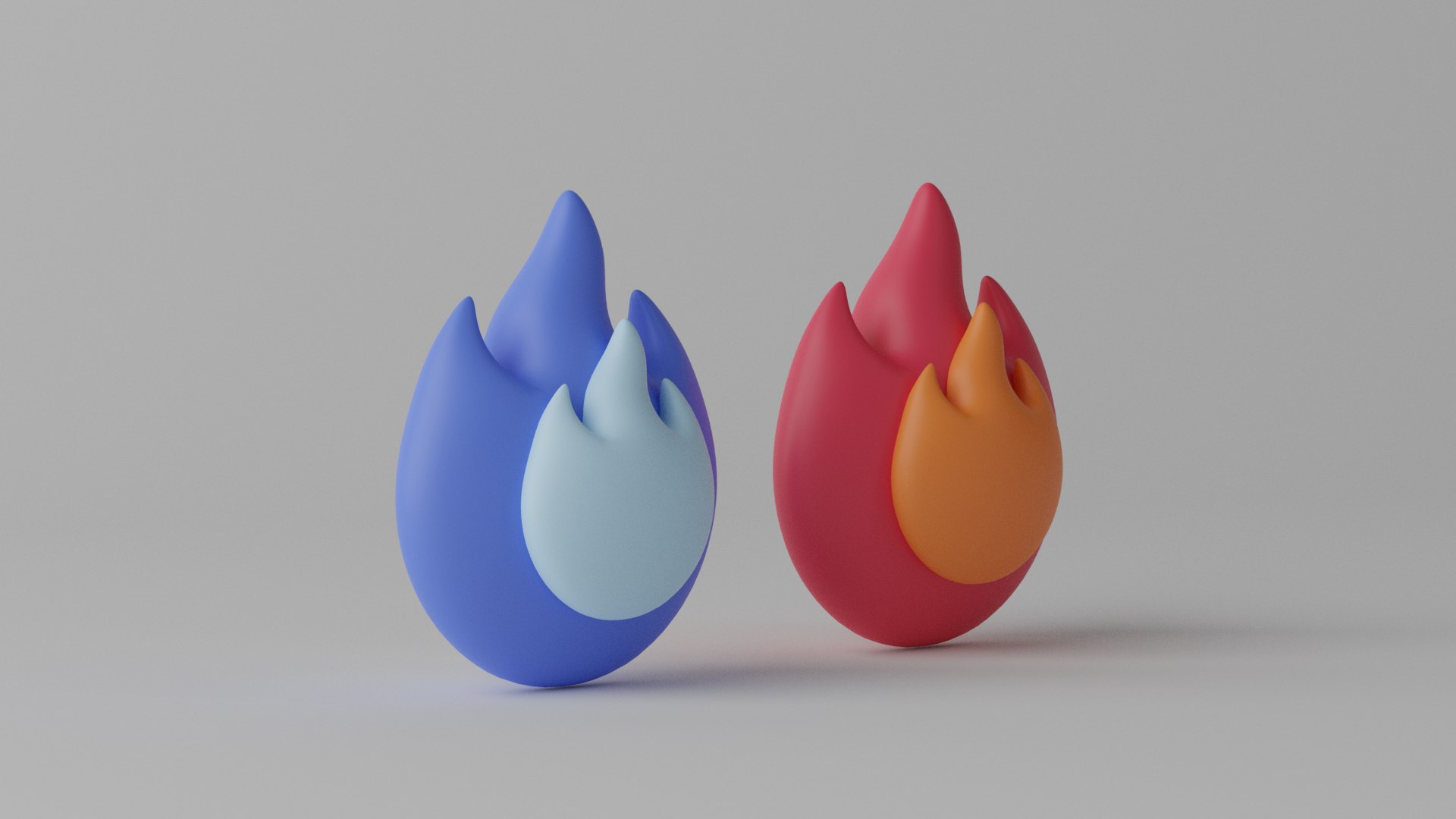 3D Cartoon Fire Flame Model - TurboSquid 2147657