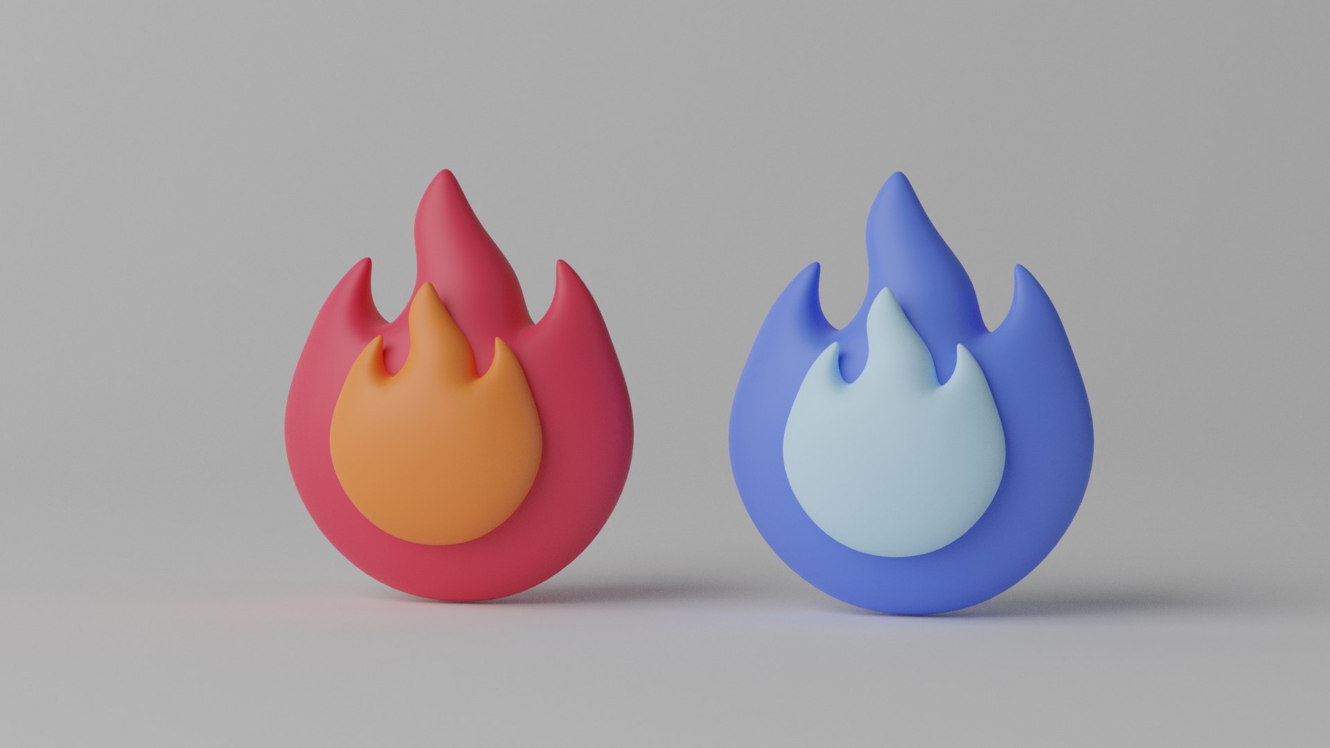 3D Cartoon Fire Flame Model - TurboSquid 2147657