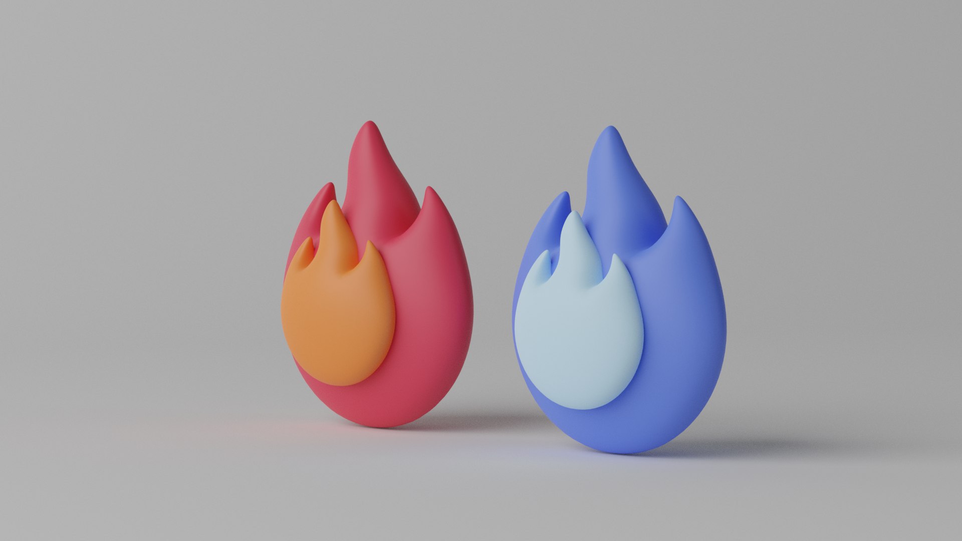 3D Cartoon Fire Flame Model - TurboSquid 2147657