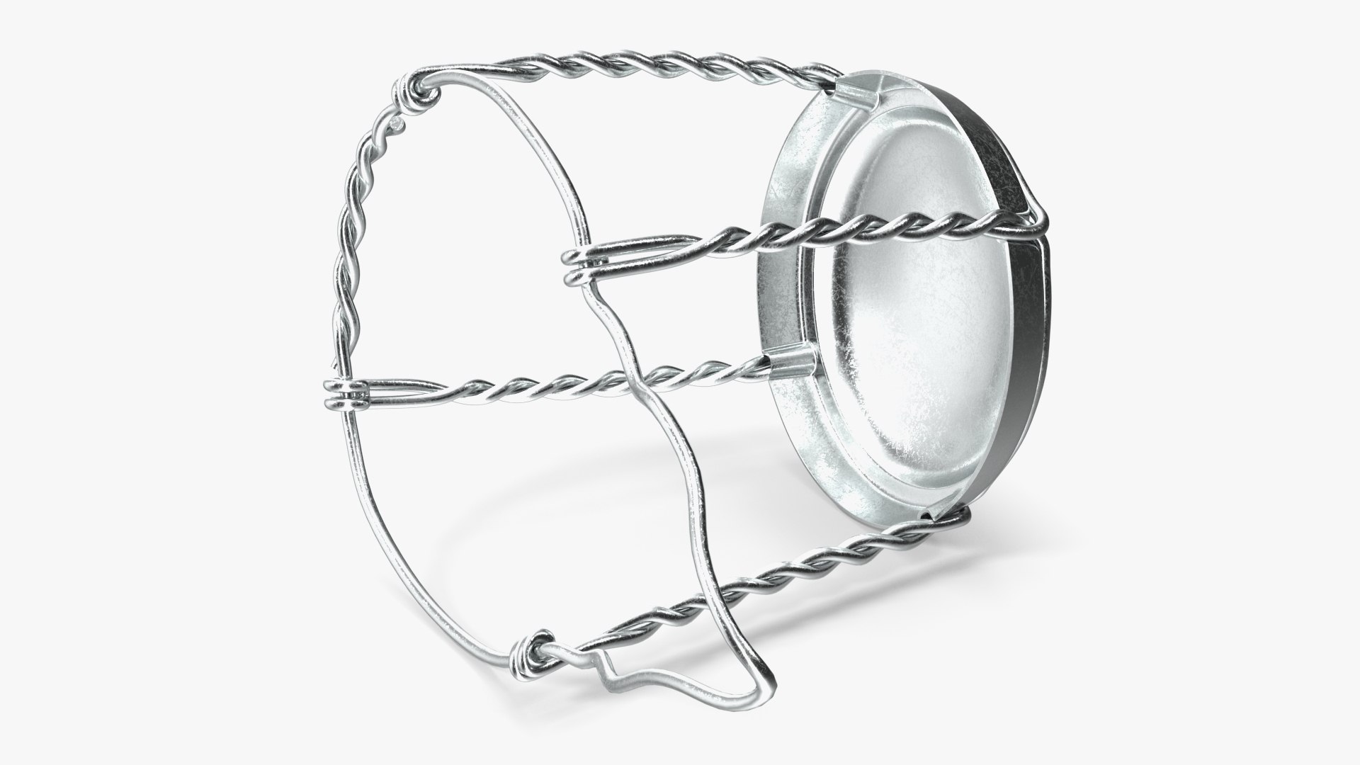 Wine Wire Hood with Cap 3D - TurboSquid 1852175