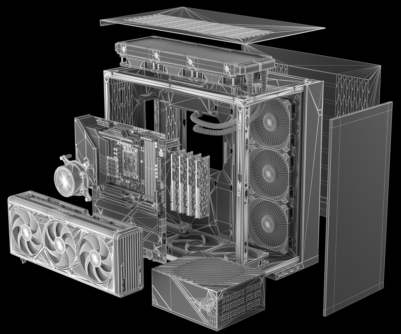 Gaming PC 3 3D Model - TurboSquid 2015468