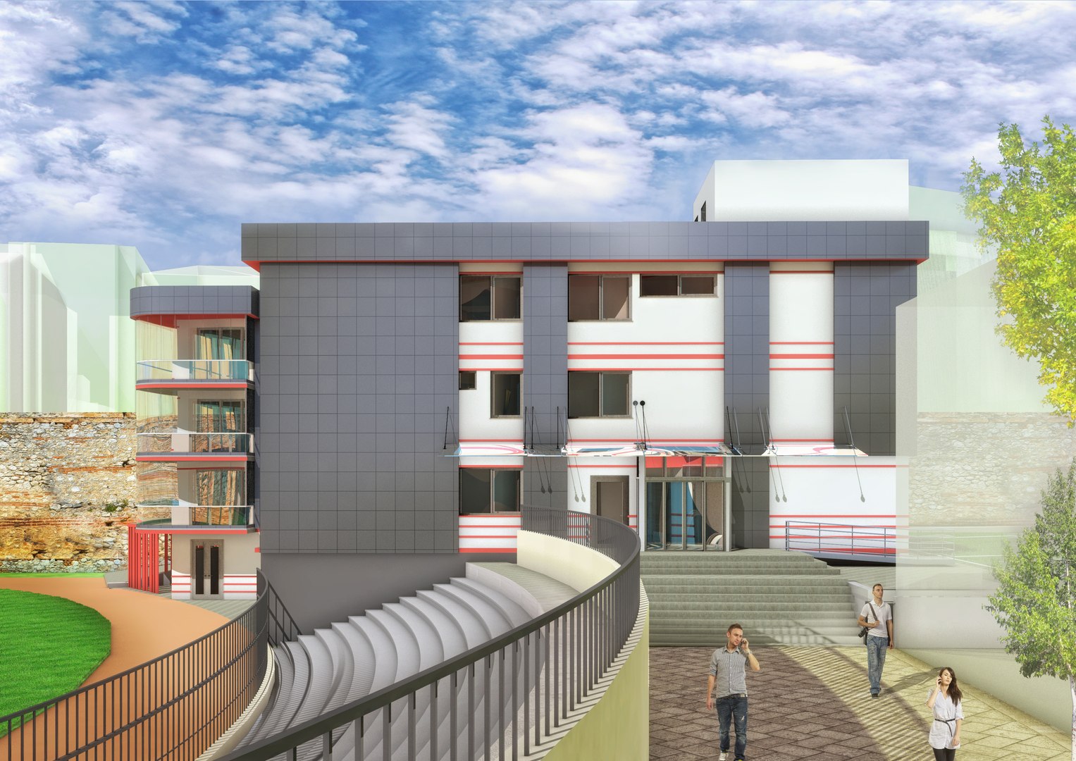 Football Administrative Building 3D Model - TurboSquid 1326543