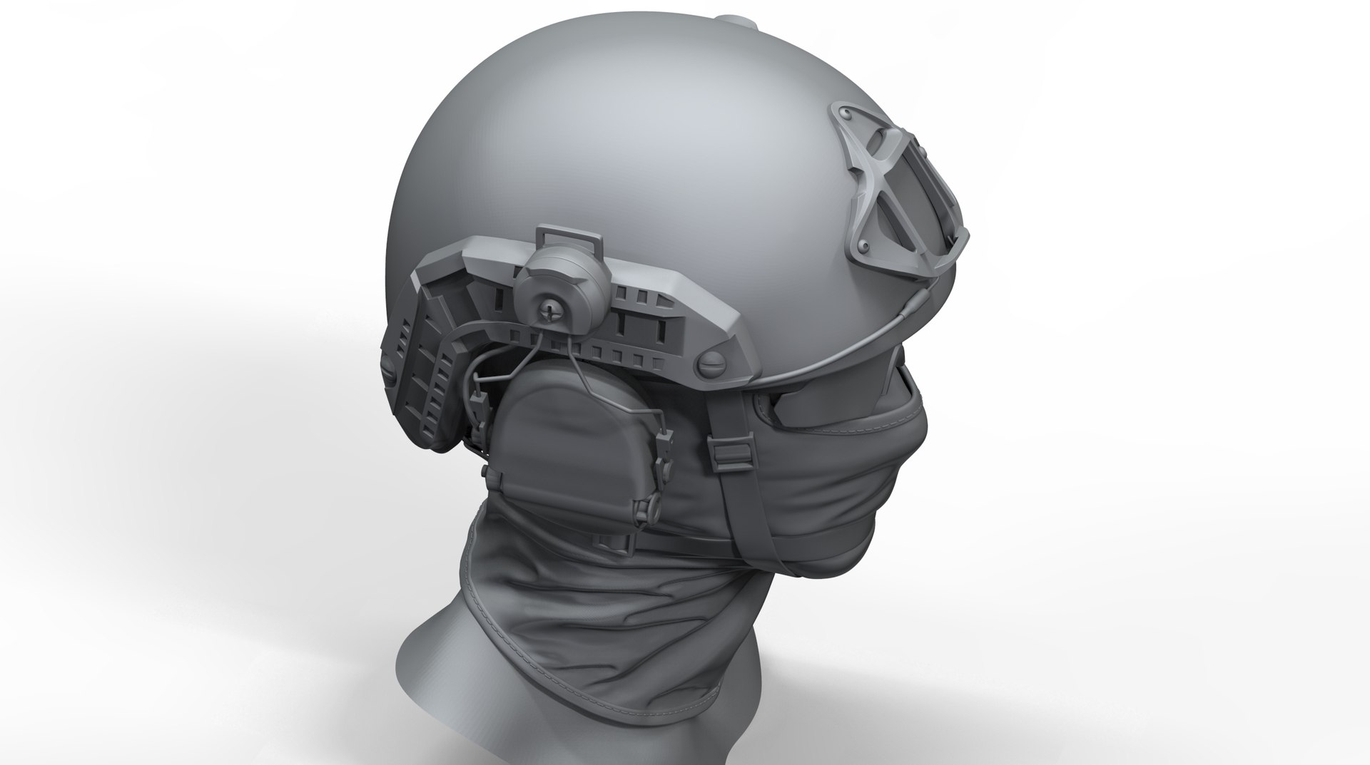 Ops Core Fast Ballistic 3D Model - TurboSquid 1628991