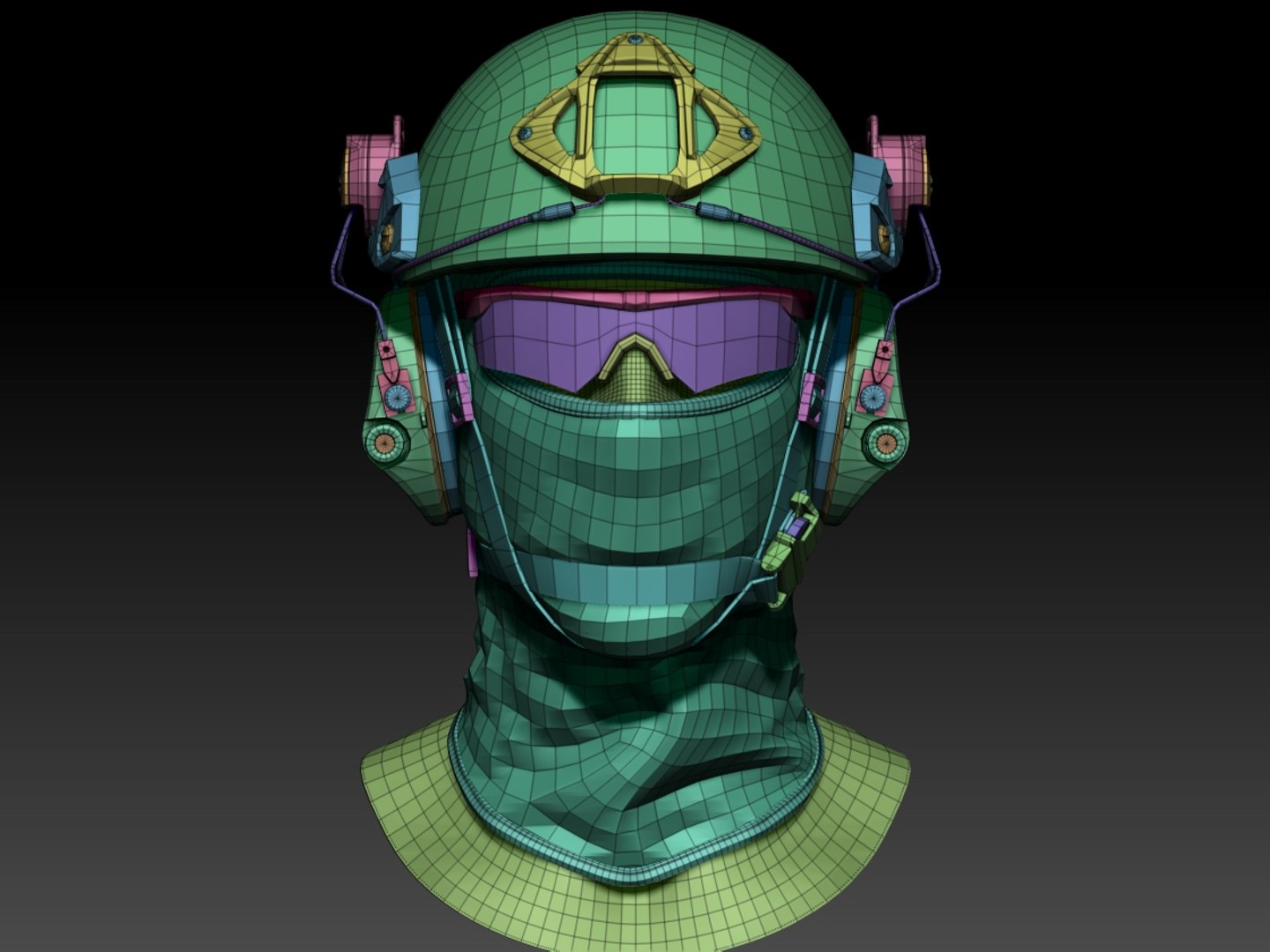 Ops Core Fast Ballistic 3D Model - TurboSquid 1628991