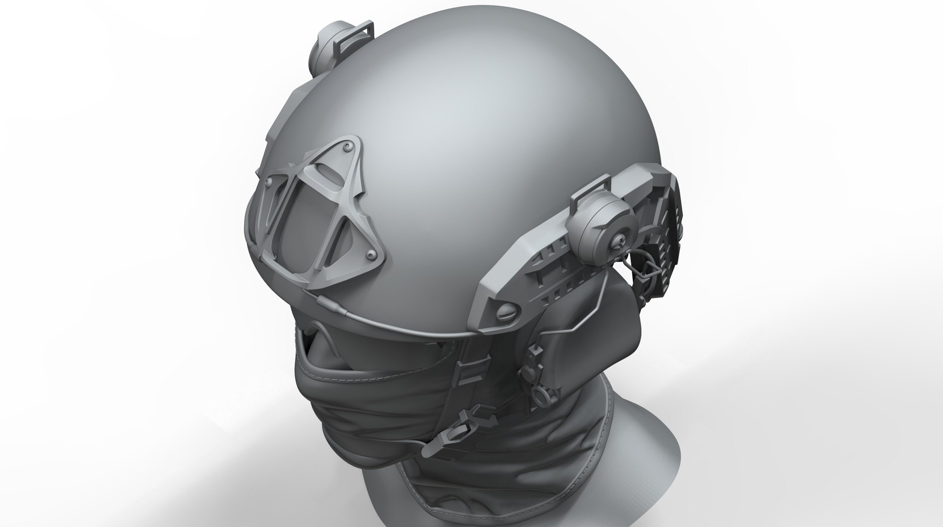 Ops Core Fast Ballistic 3D Model - TurboSquid 1628991