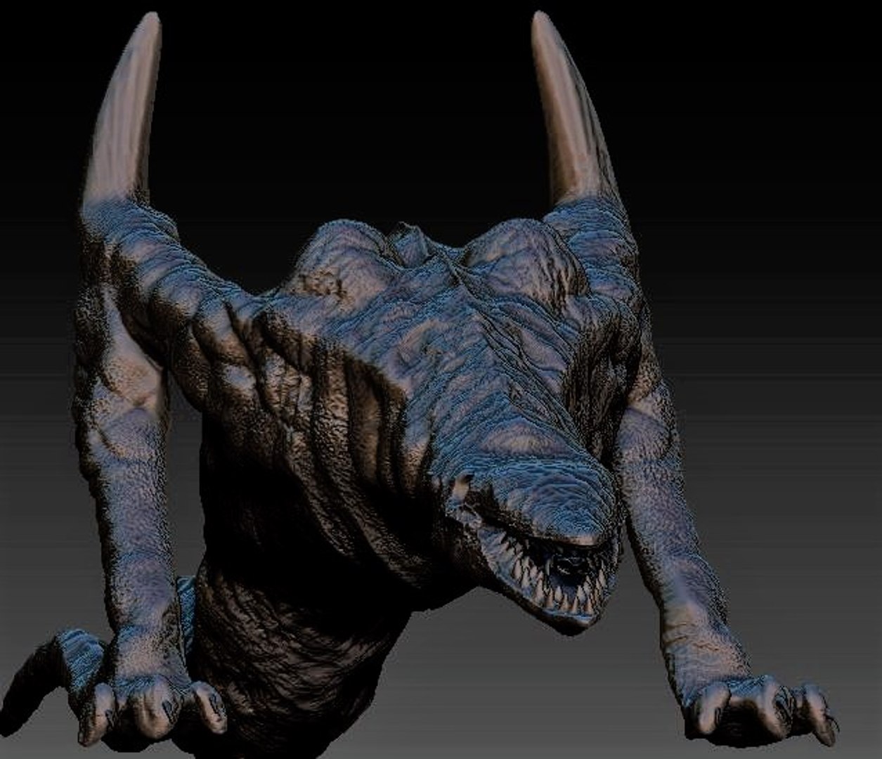 3D Skull Crawler - TurboSquid 1253660