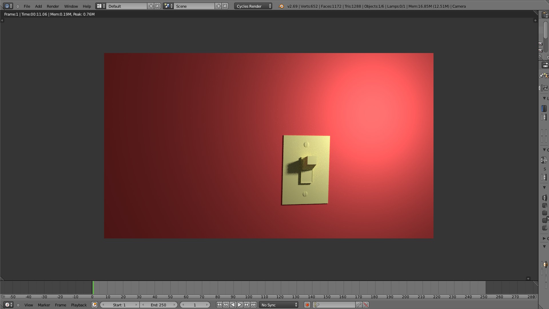 3d Lightswitch Model