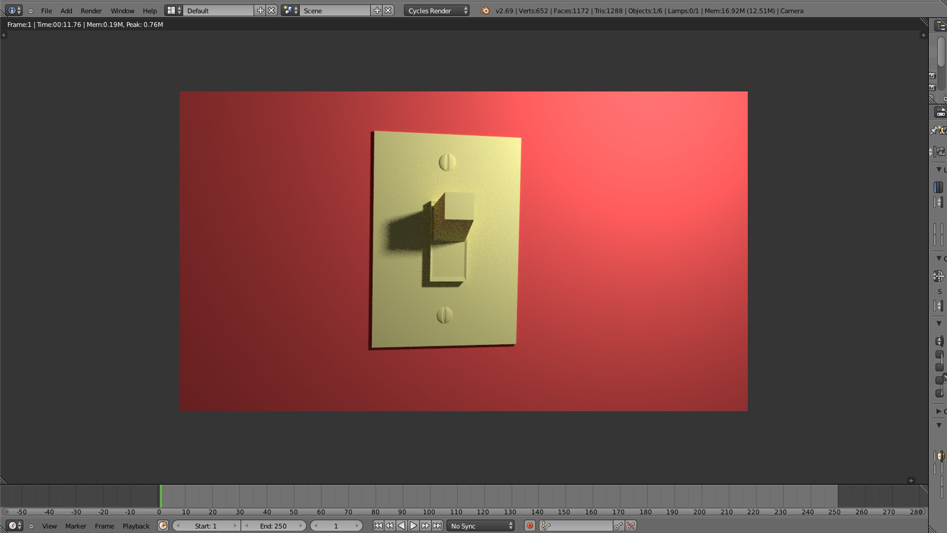 3d Lightswitch Model