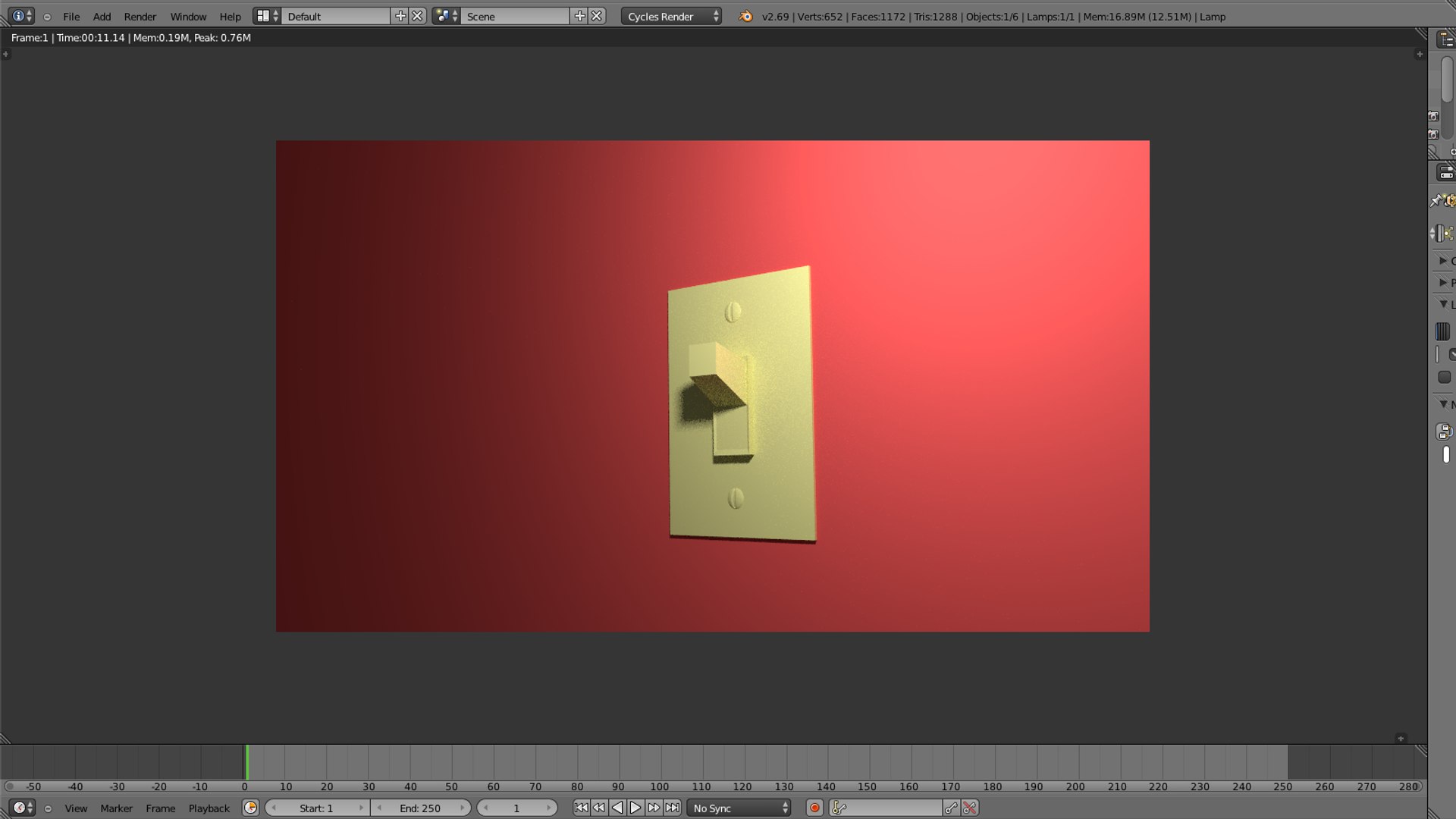 3d Lightswitch Model