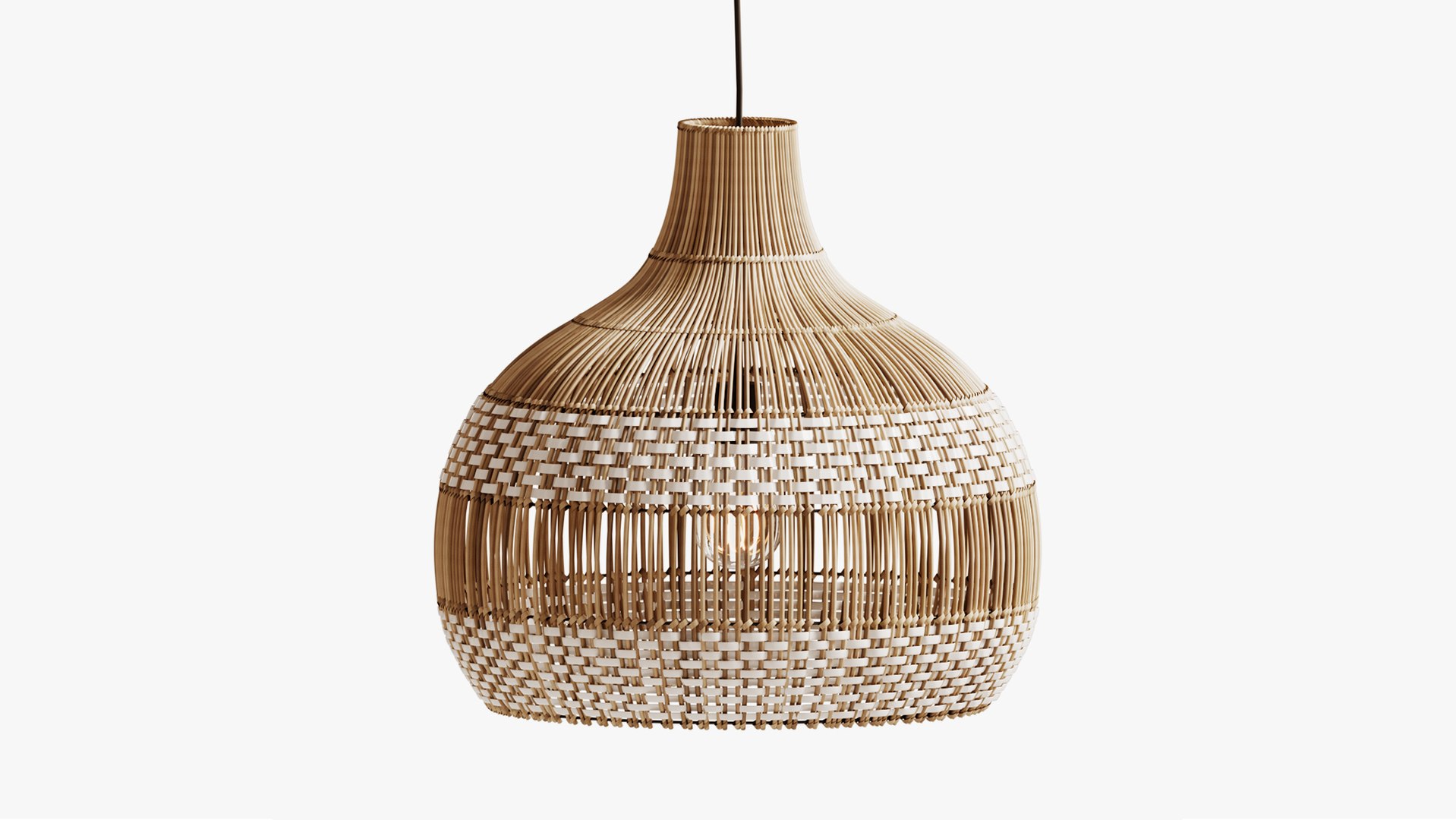 Rottan Pendant Light At Arturest 3D Model - TurboSquid 2215598