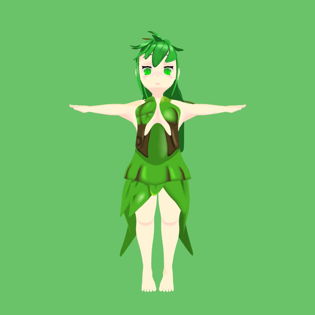 3D Vtuber Vrm - TurboSquid 1690751