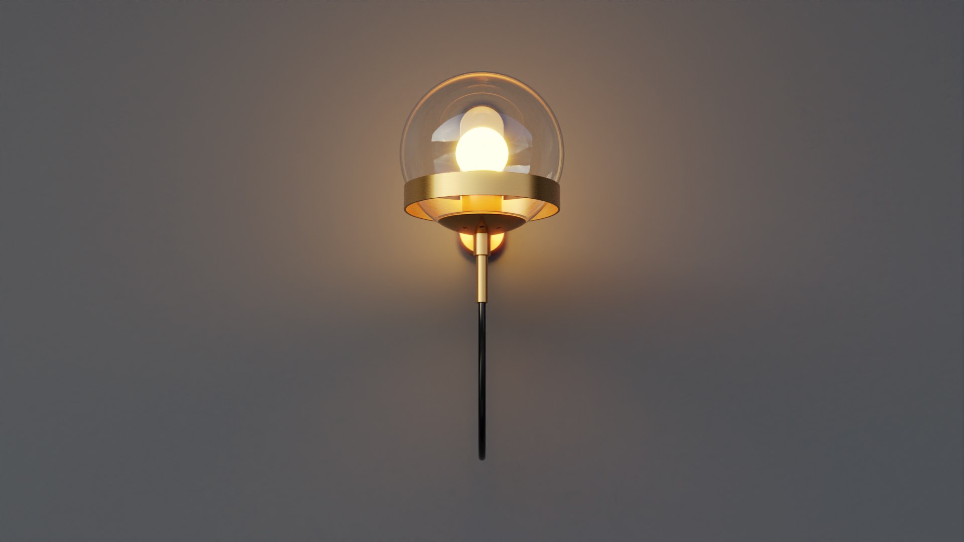 3D Xavier Vintage Wall Lamp - TurboSquid 2124914