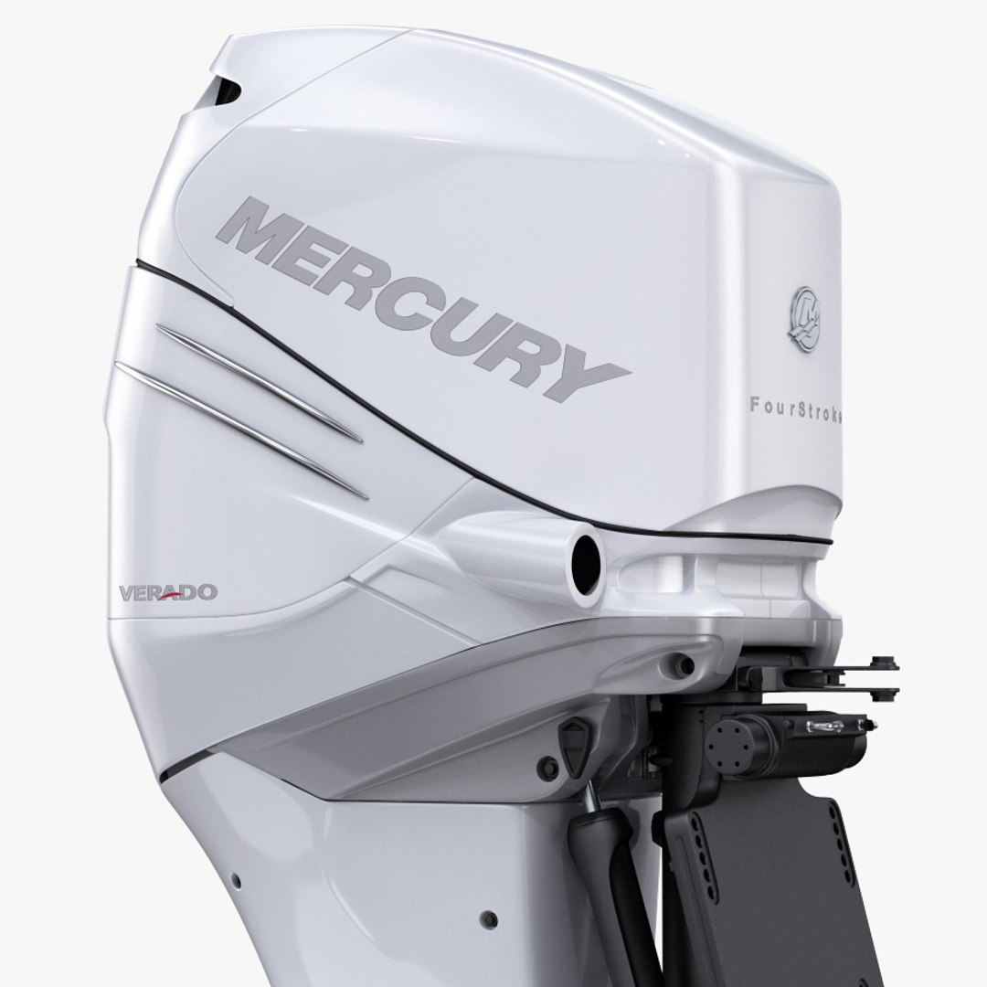 Mercury Verado 350 Power 3d Model