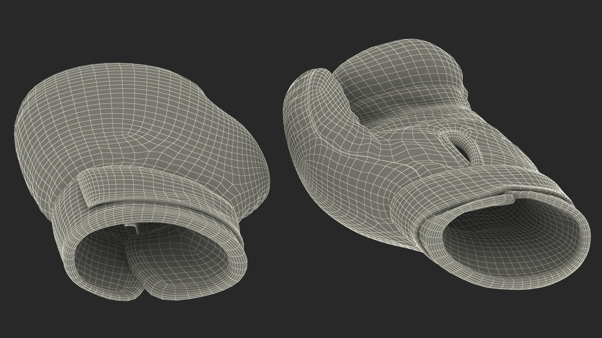 Professional Leather Boxing Gloves 3D model - TurboSquid 2145504