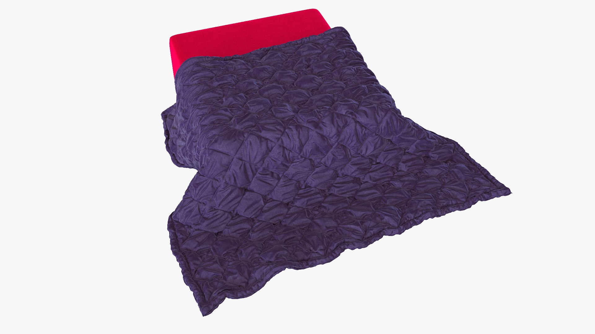 Quilted Blanket 3D Model - TurboSquid 2063733
