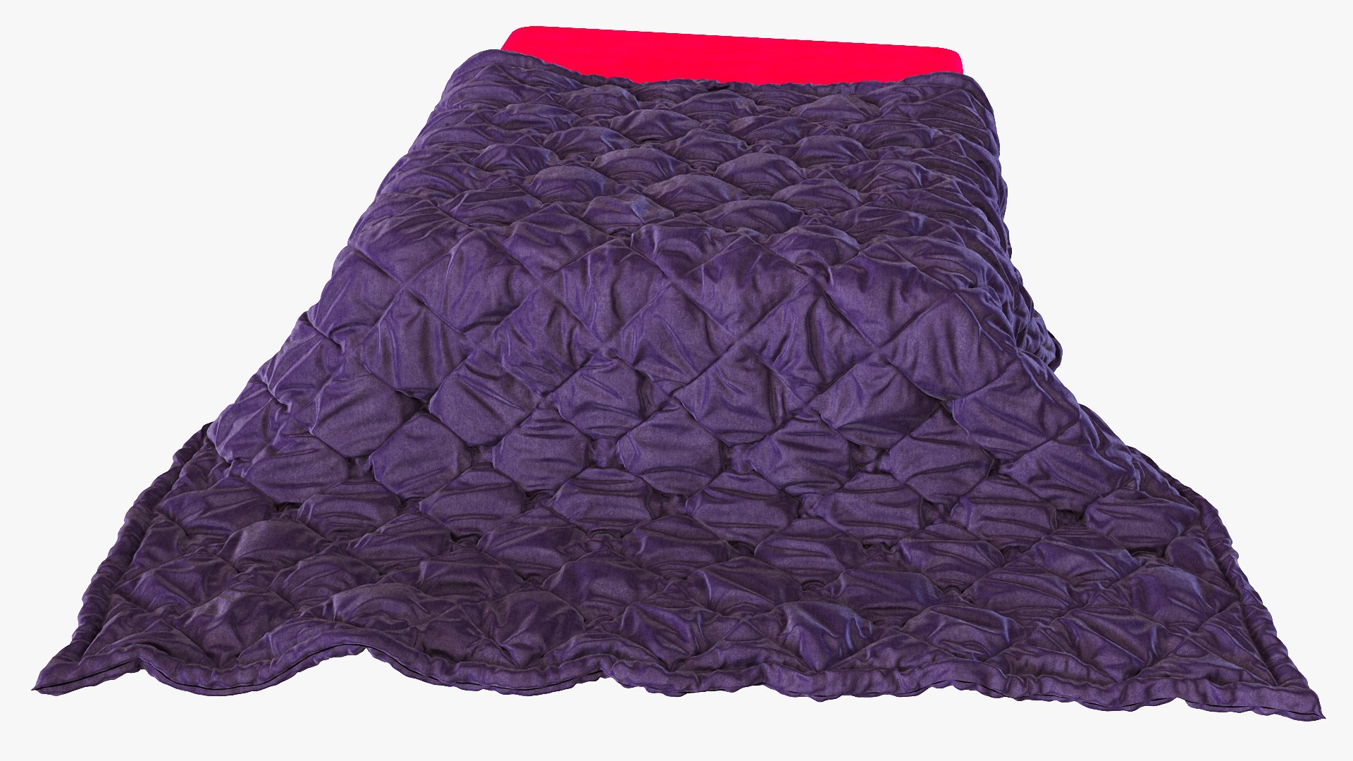 Quilted Blanket 3D Model - TurboSquid 2063733