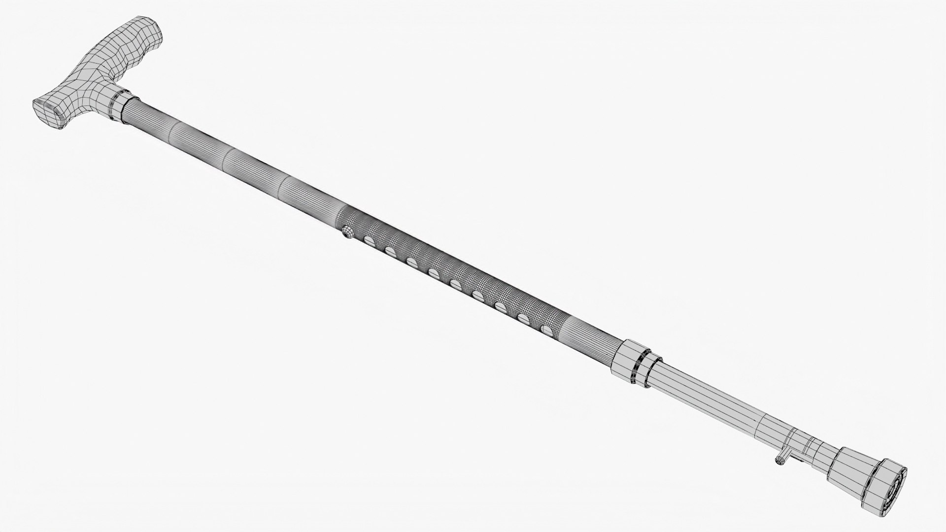 Cane 01 B 3D Model - TurboSquid 2219594