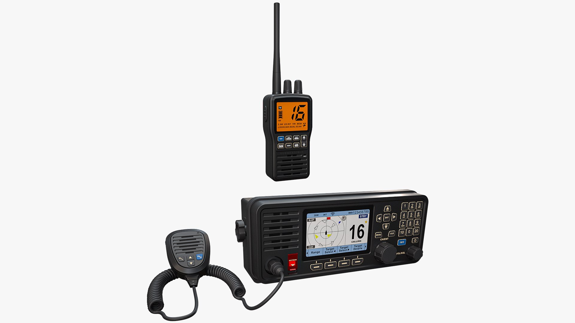 3D VHF Radios Collection - TurboSquid 1947417