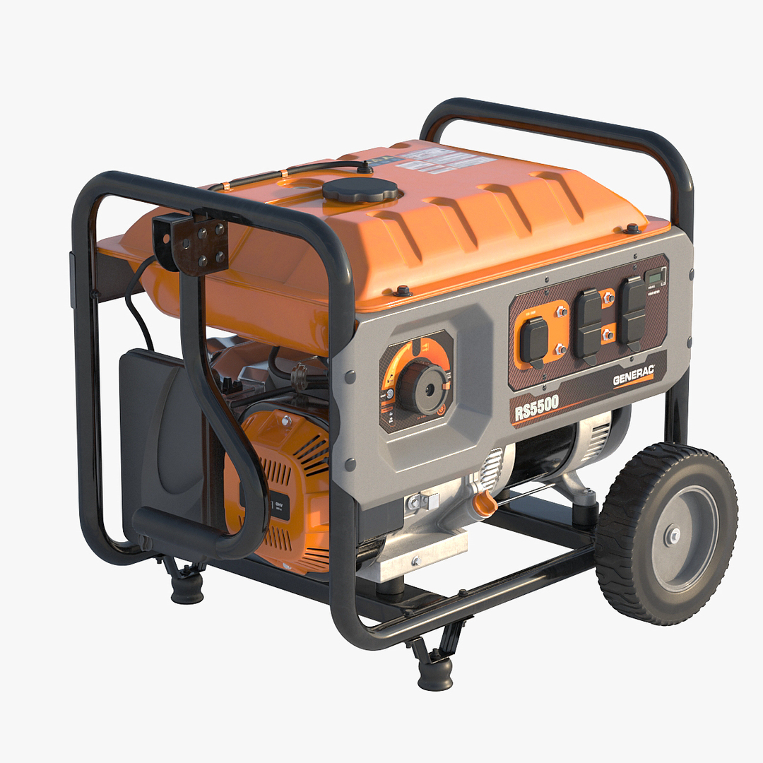 3D Portable Generator Model - TurboSquid 1271163