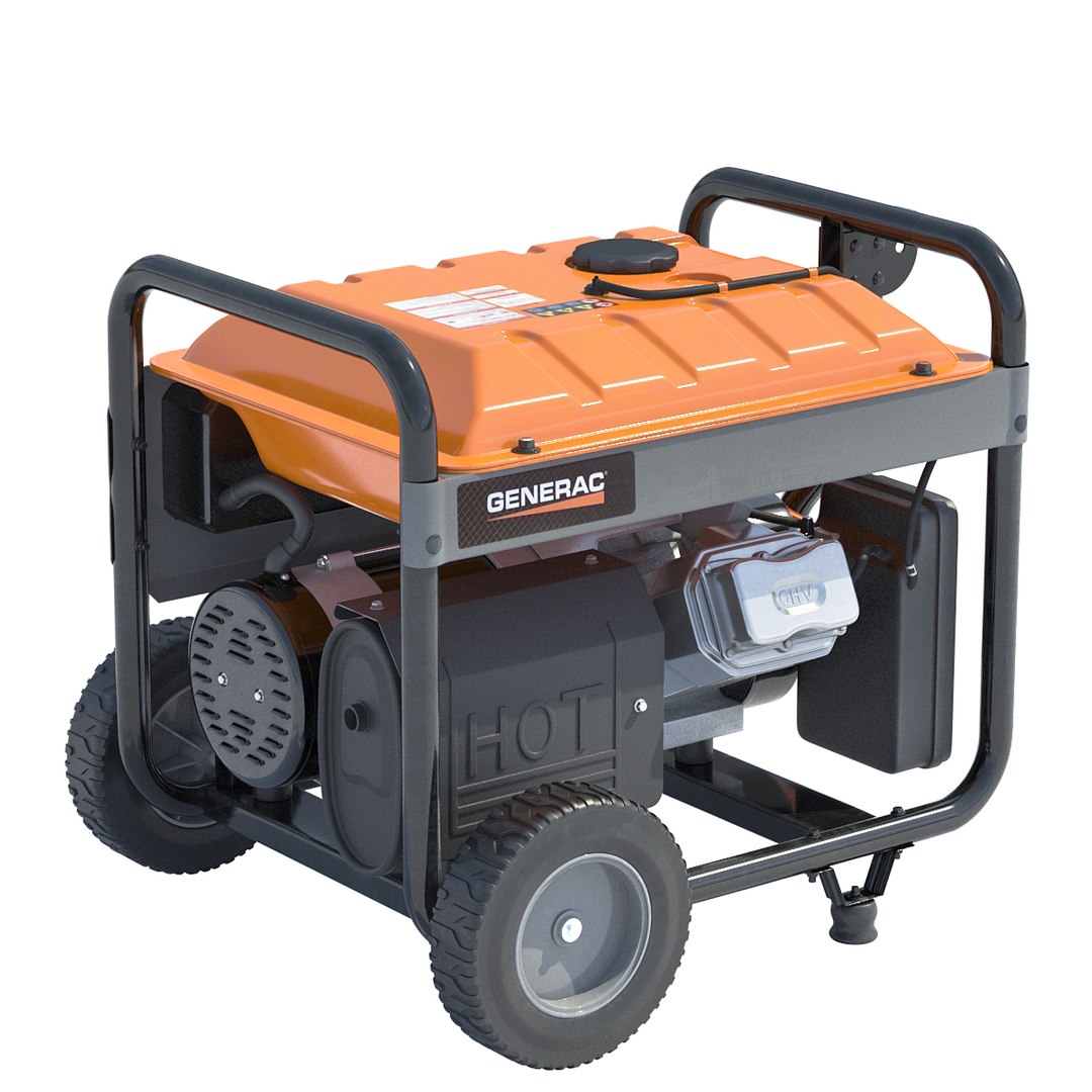 3D Portable Generator Model - TurboSquid 1271163