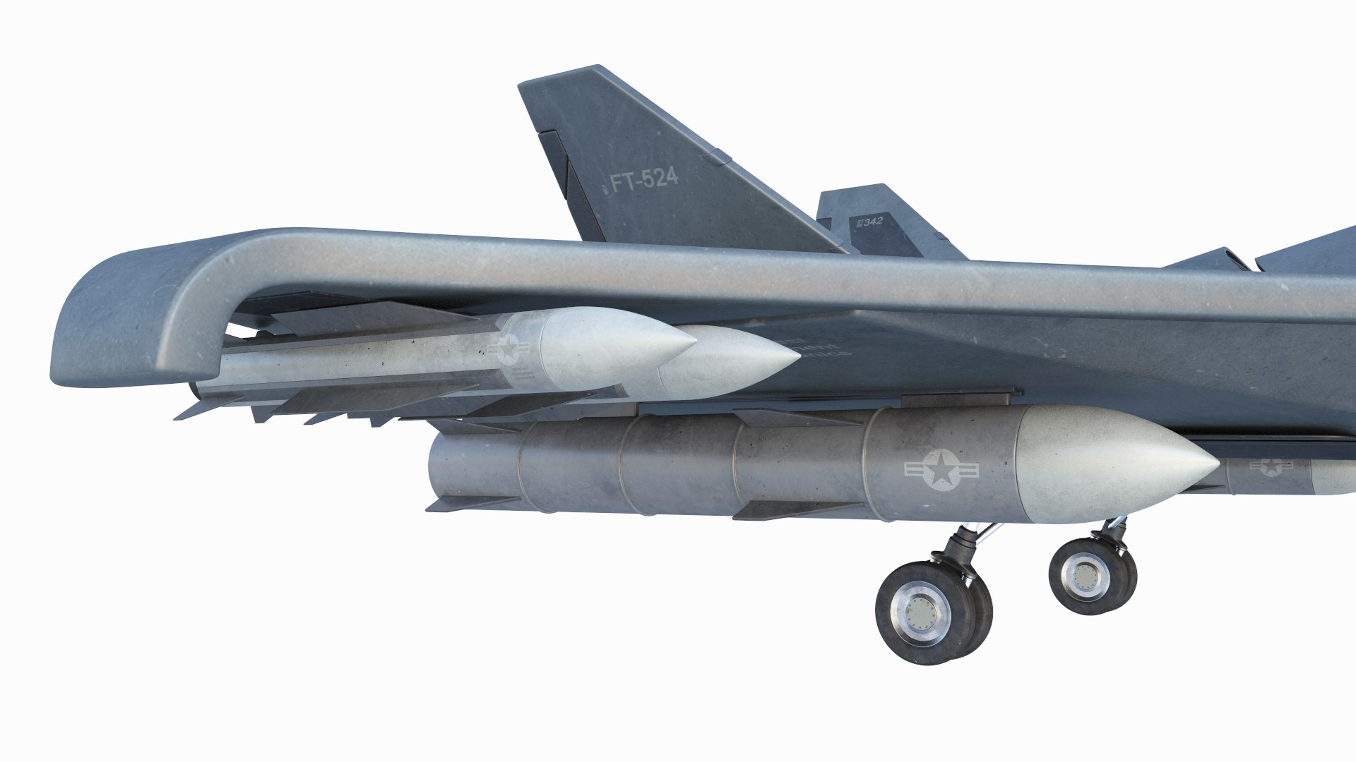 3D Sci-FI Futuristic Aircraft Fighter Concept Model - TurboSquid 2097848