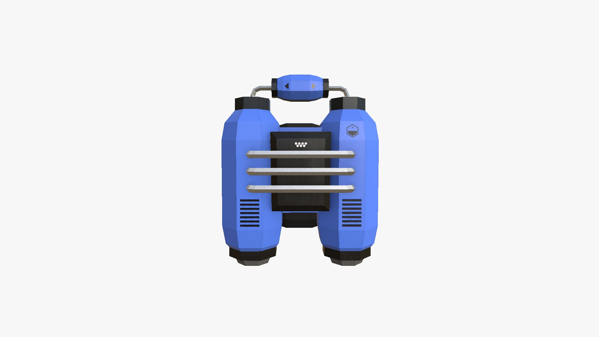 Jetpack Low Poly D03 - SciFi Character Design 3D - TurboSquid 2255367