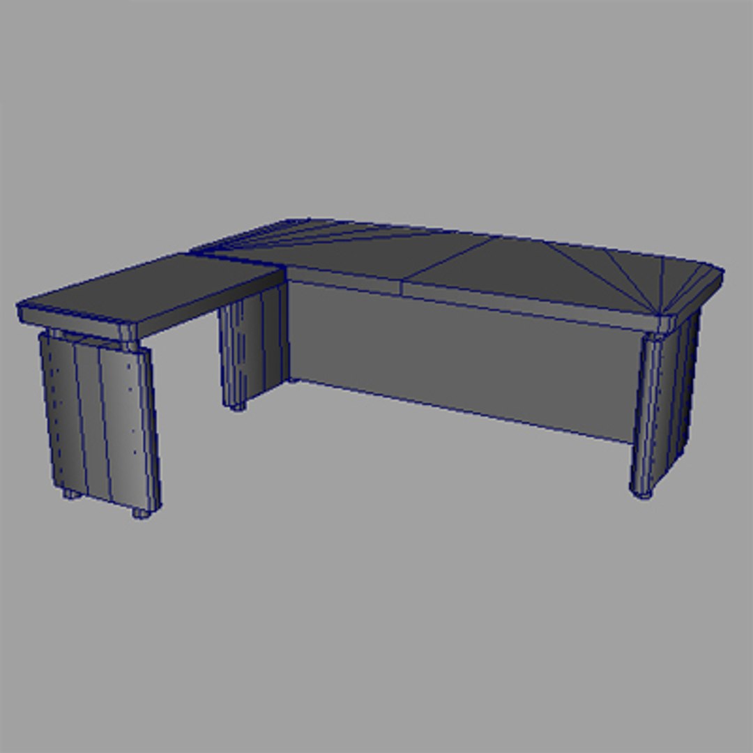 Executive Table 3d Max