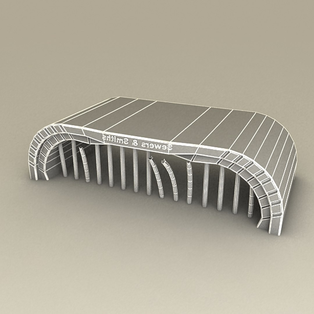 Canal Cover 3d Obj