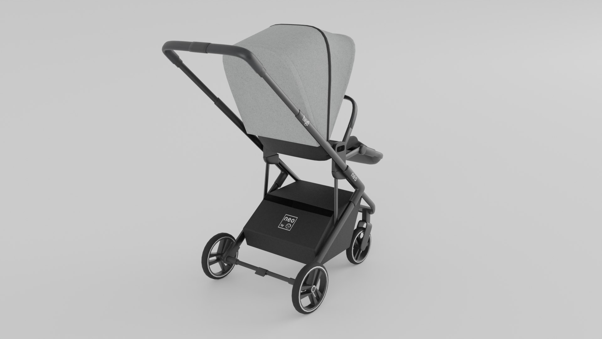 Bagi Neo Stroller Collection 2 Colors 3D Model - TurboSquid 2492983