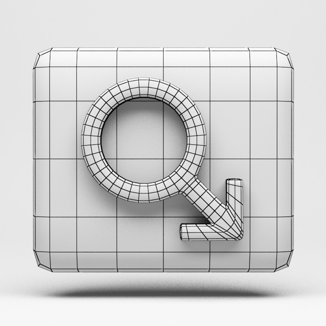 male icon 3d 3ds