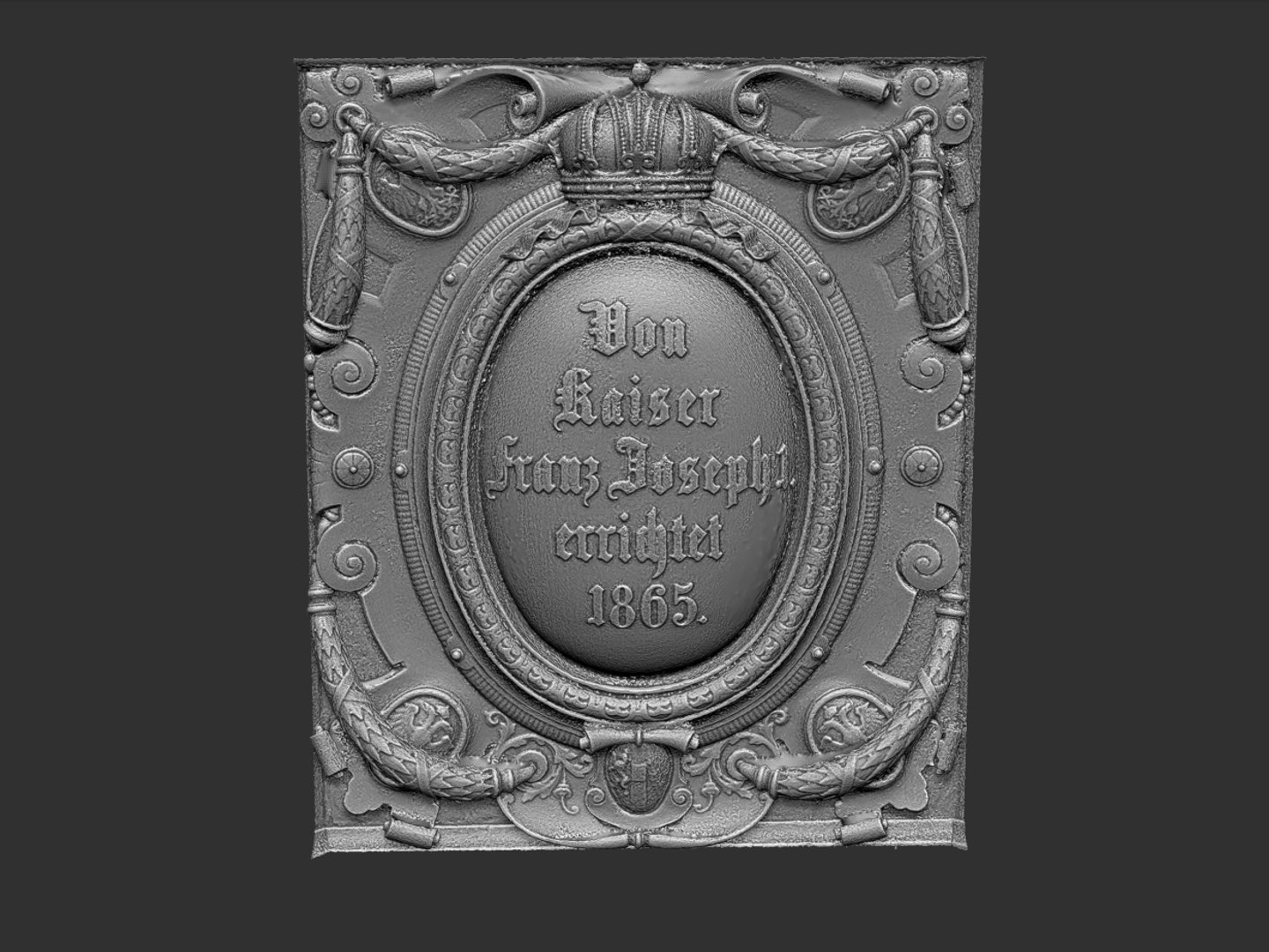 3d model crest emblem 8k