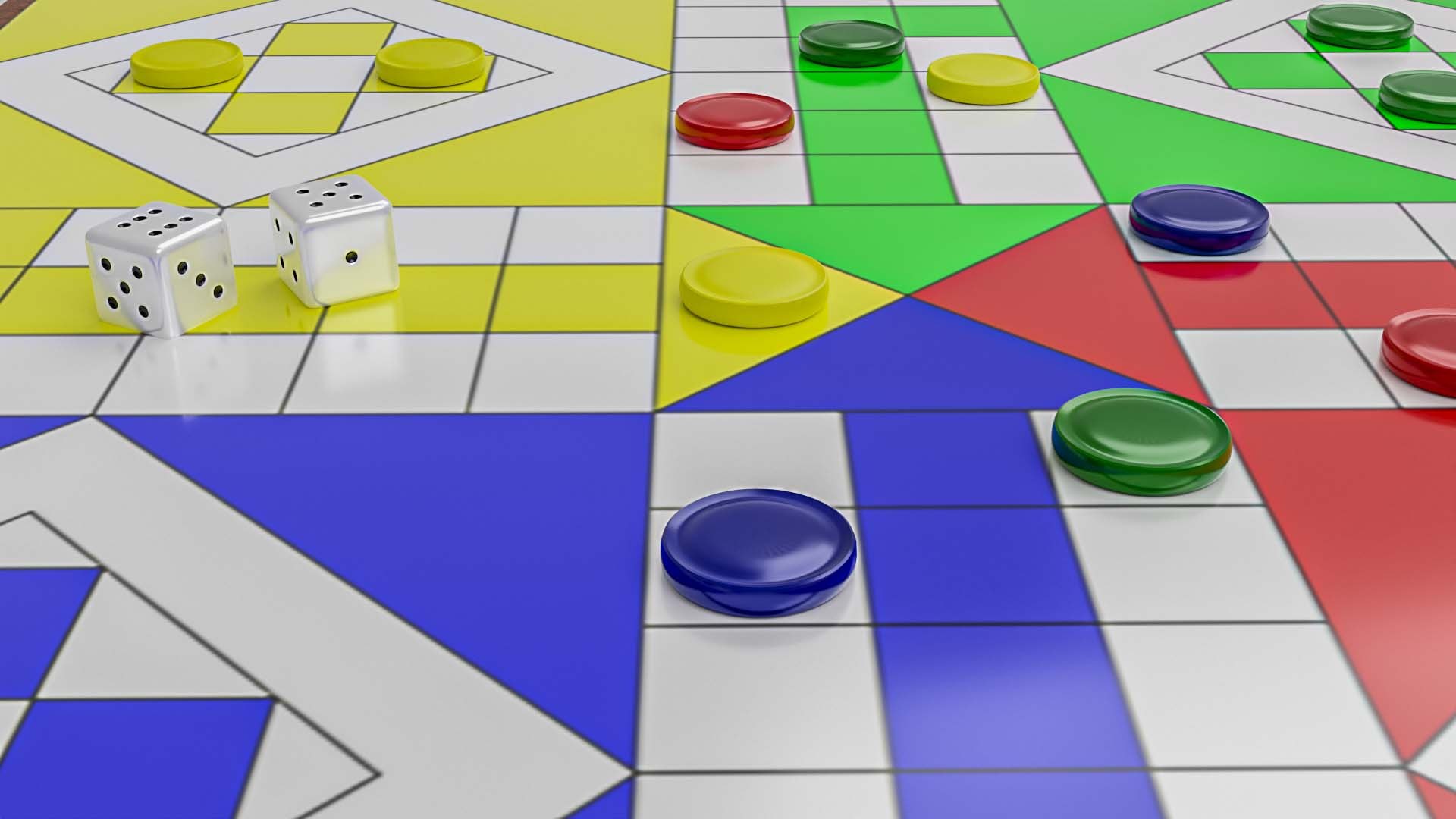 3D Ludo - TurboSquid 2289695