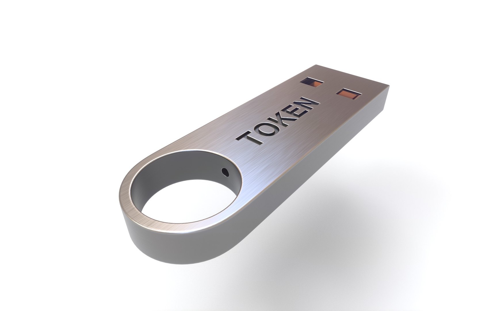 3D Token USB Key - TurboSquid 1882872