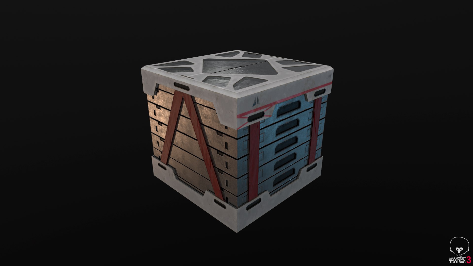 Crate v2 3D model - TurboSquid 1306669