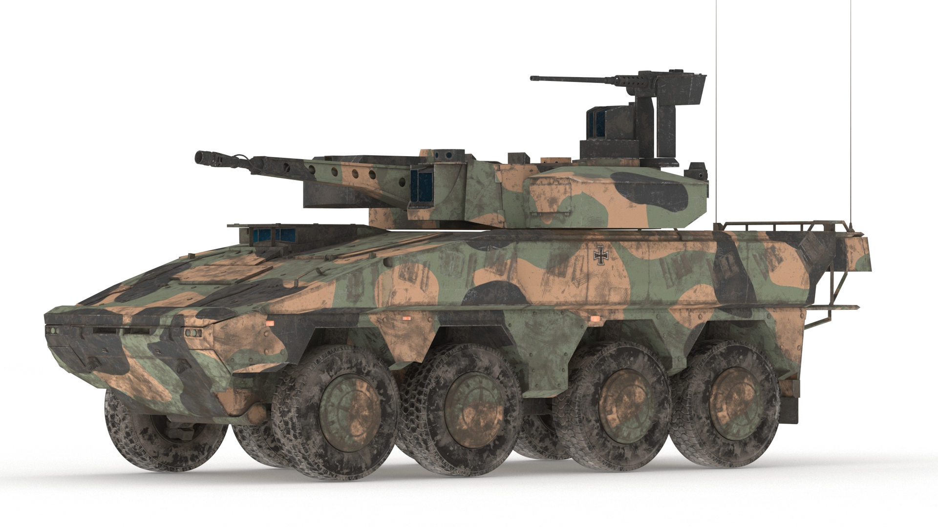3D model Boxer MRAV Low Poly - TurboSquid 1800348