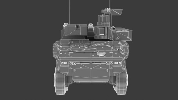 3D model Boxer MRAV Low Poly - TurboSquid 1800348
