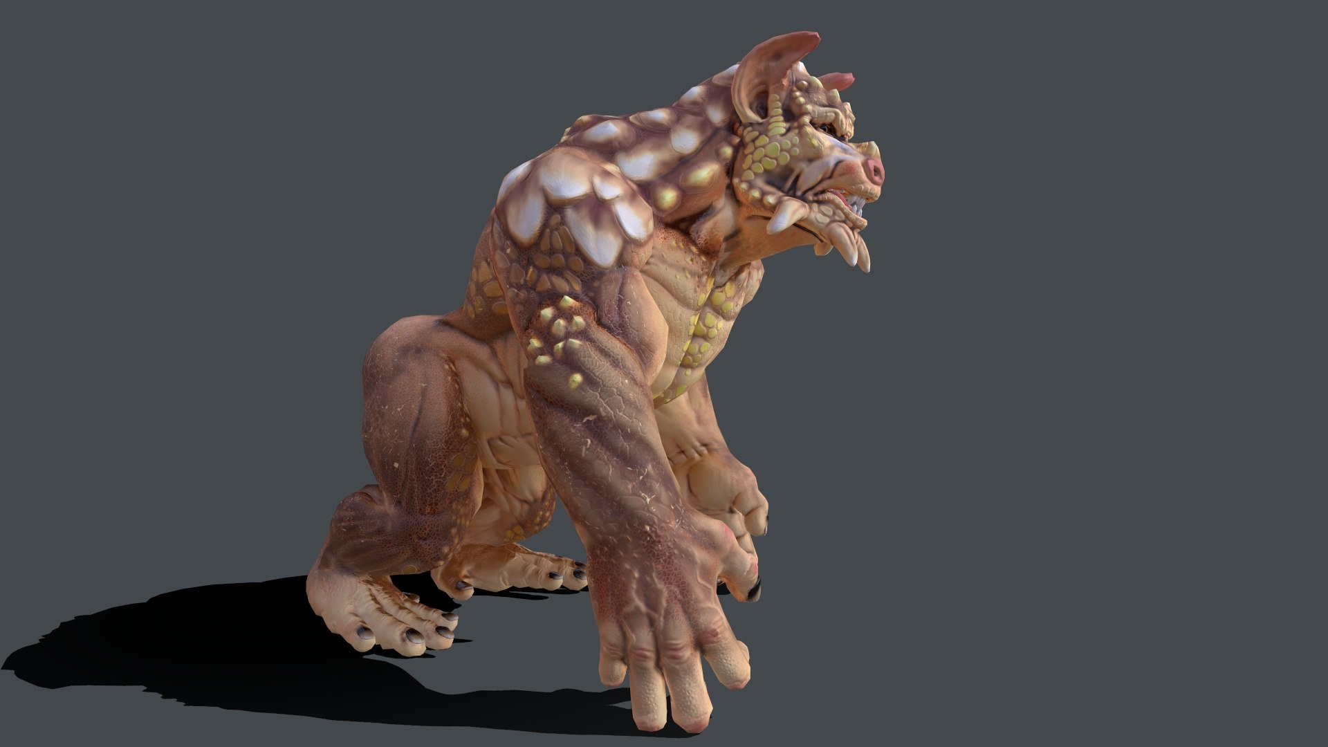 3D Model Monkey Boss - TurboSquid 1729601