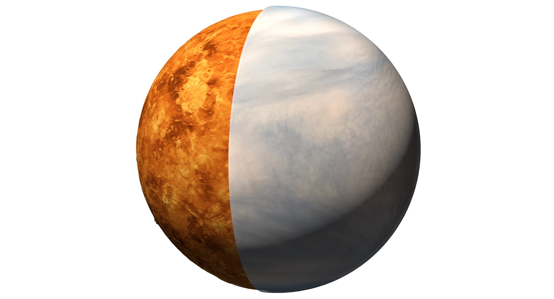 3D venus planet atmosphere - TurboSquid 1338102
