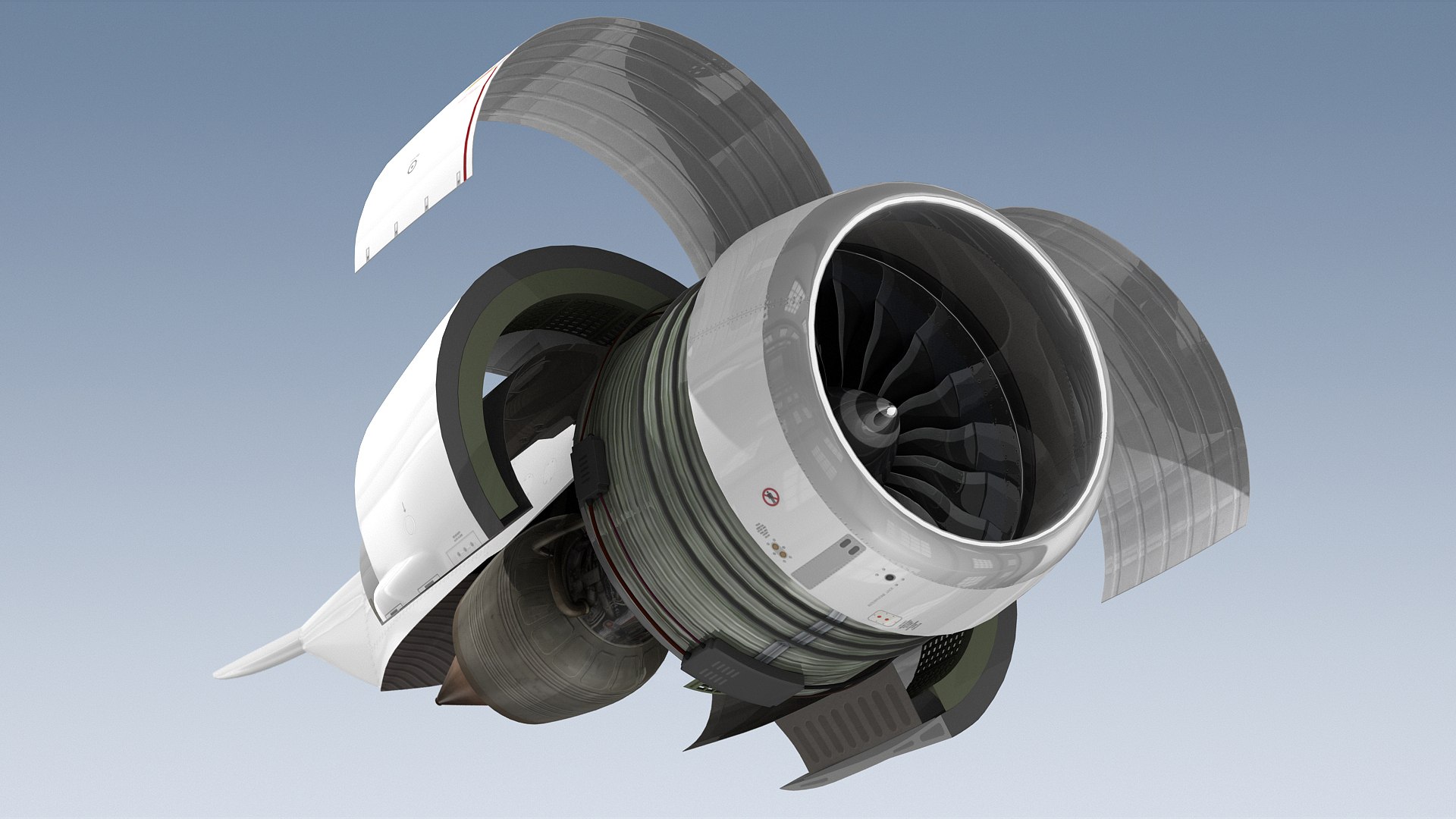 GE90 Jet Engine 3D Model - TurboSquid 2162891