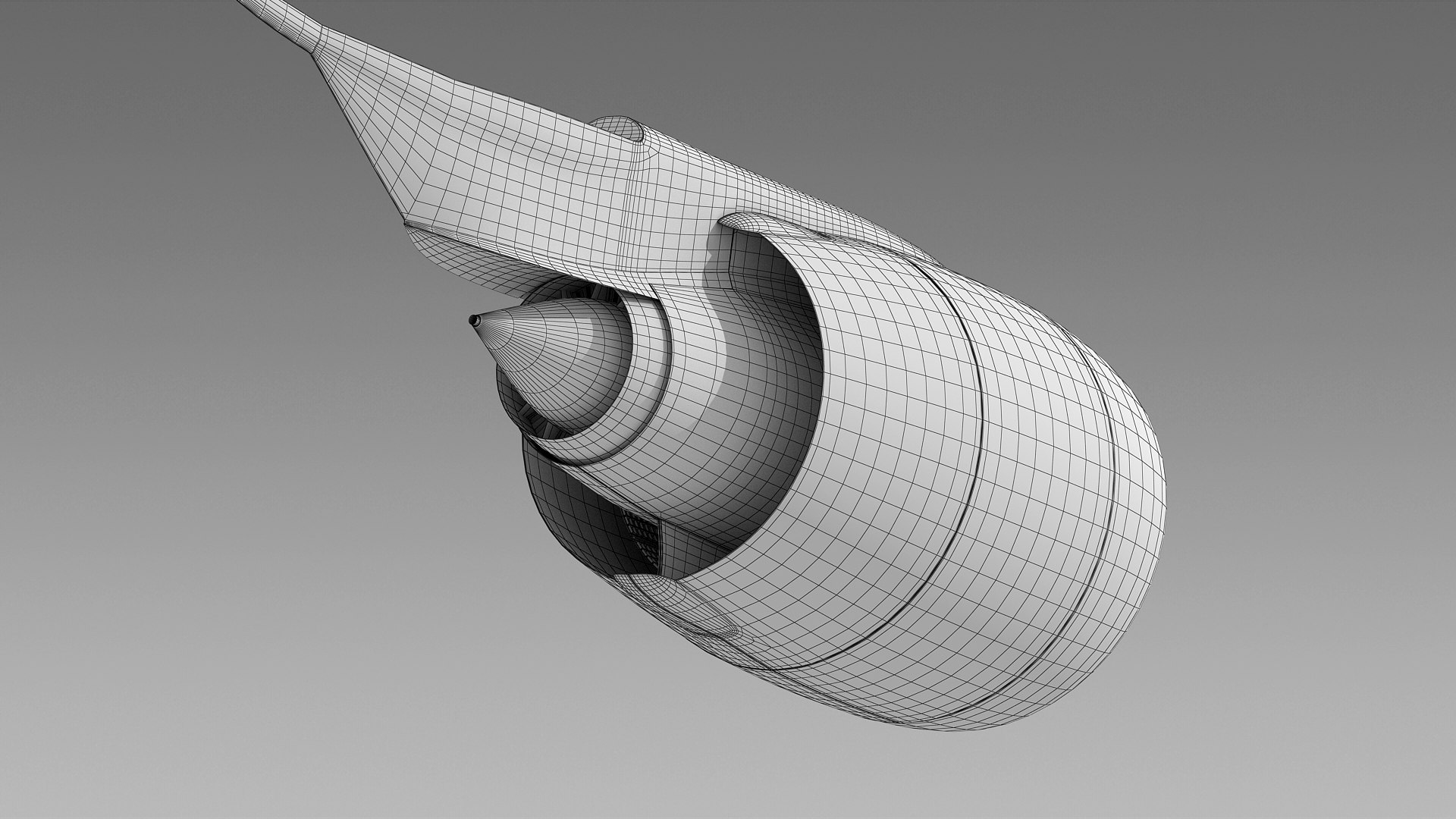 GE90 Jet Engine 3D Model - TurboSquid 2162891