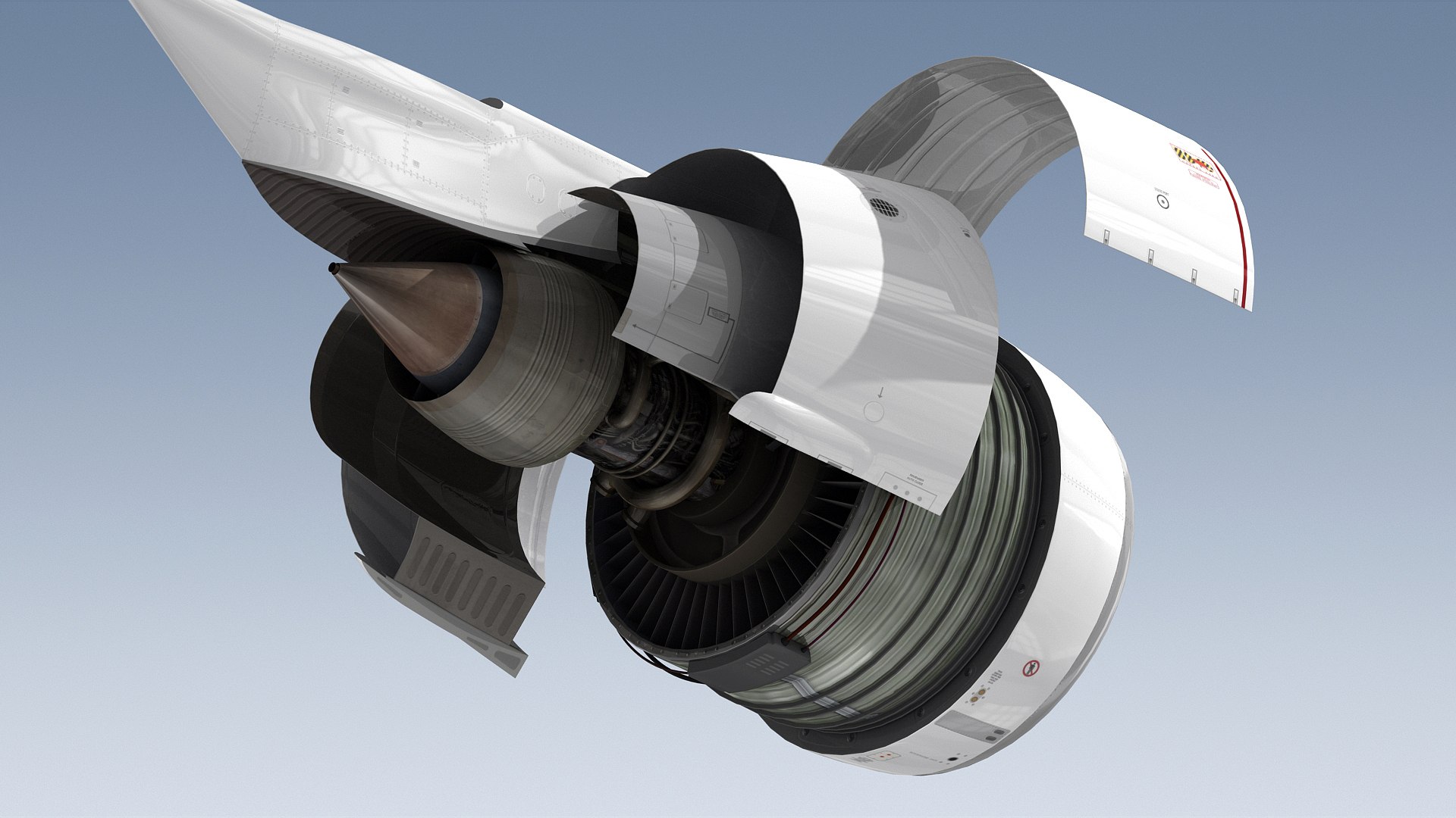GE90 Jet Engine 3D Model - TurboSquid 2162891