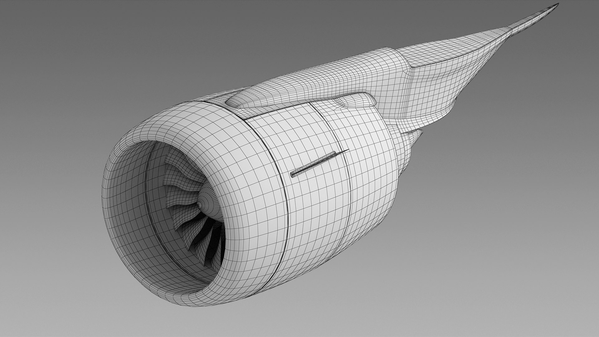 GE90 Jet Engine 3D Model - TurboSquid 2162891
