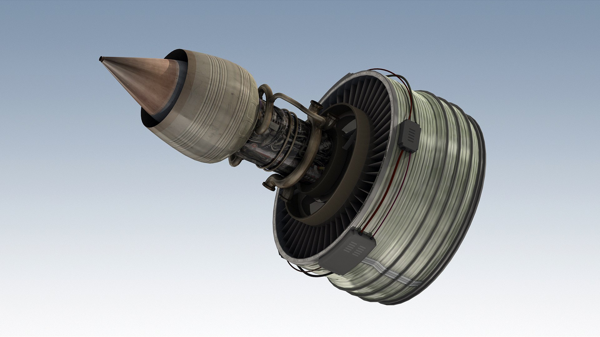GE90 Jet Engine 3D Model - TurboSquid 2162891