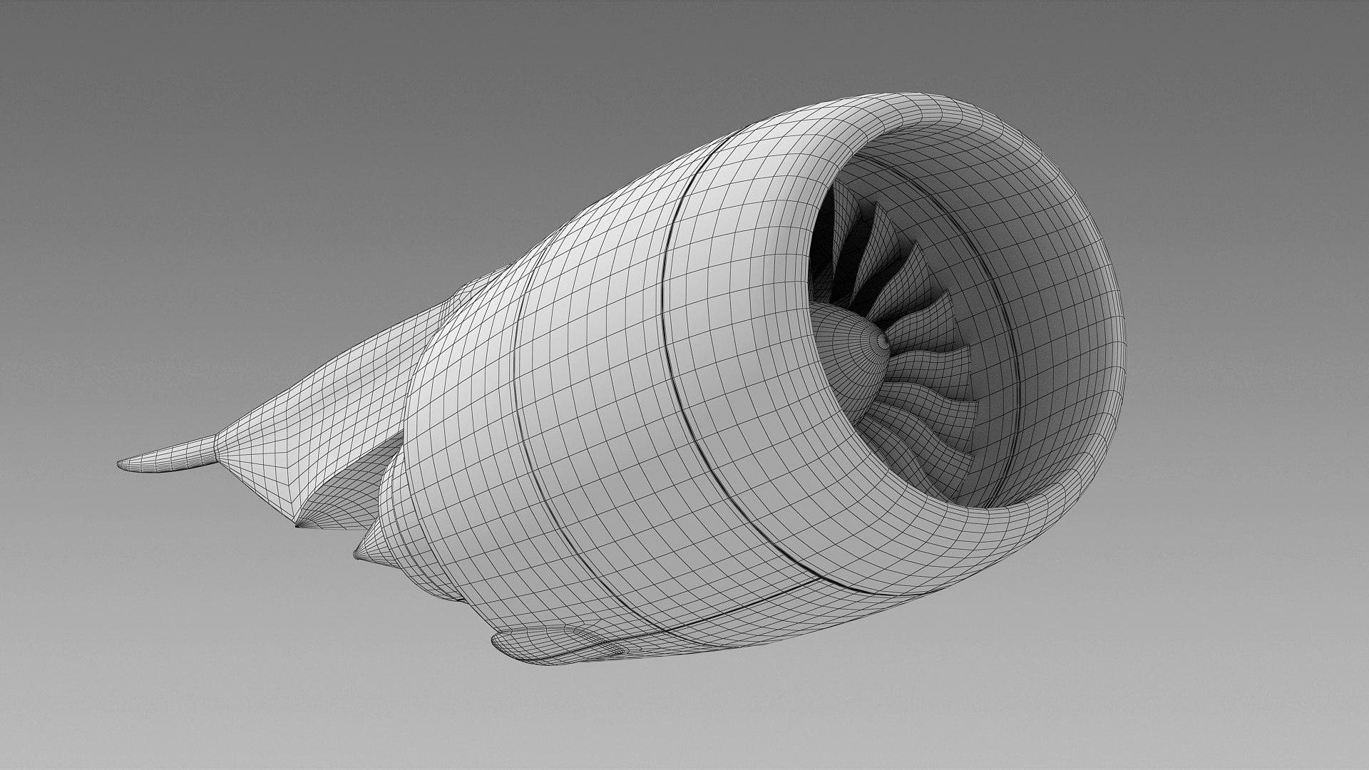 GE90 Jet Engine 3D Model - TurboSquid 2162891