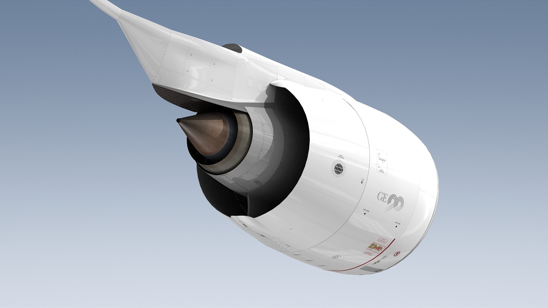 GE90 Jet Engine 3D Model - TurboSquid 2162891