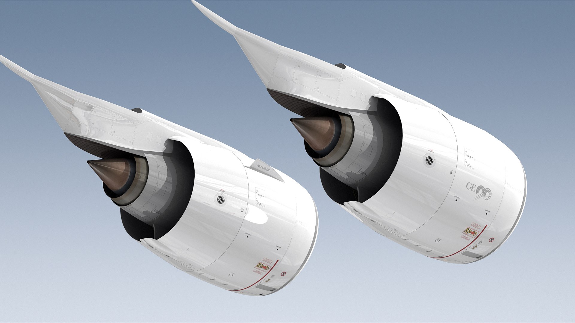 GE90 Jet Engine 3D Model - TurboSquid 2162891
