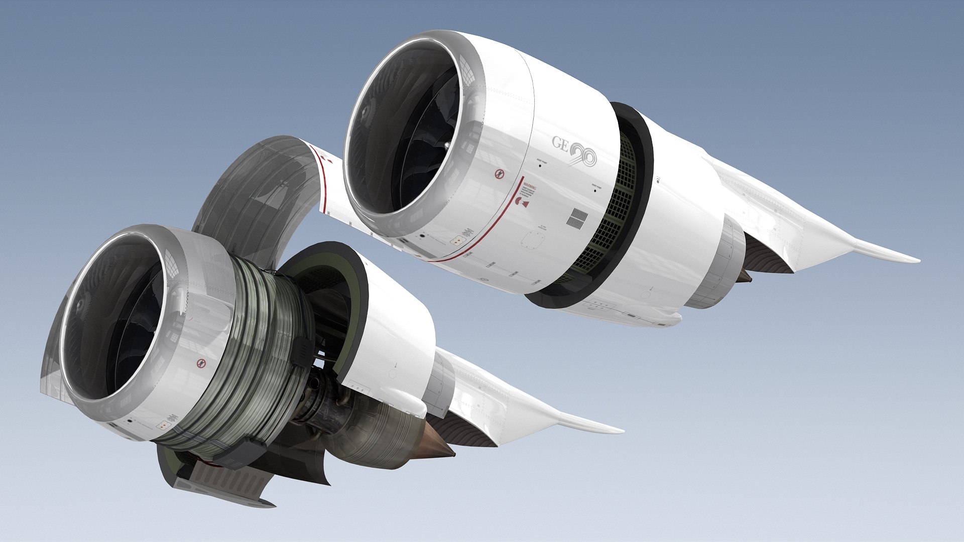 GE90 Jet Engine 3D Model - TurboSquid 2162891