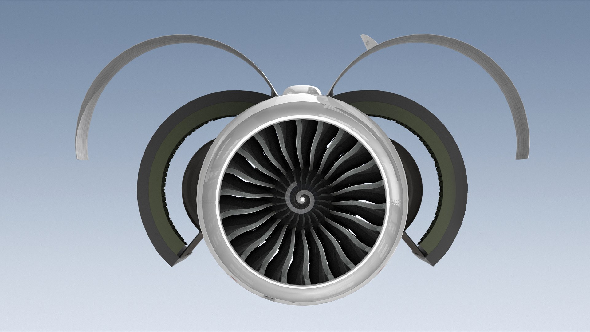 GE90 Jet Engine 3D Model - TurboSquid 2162891