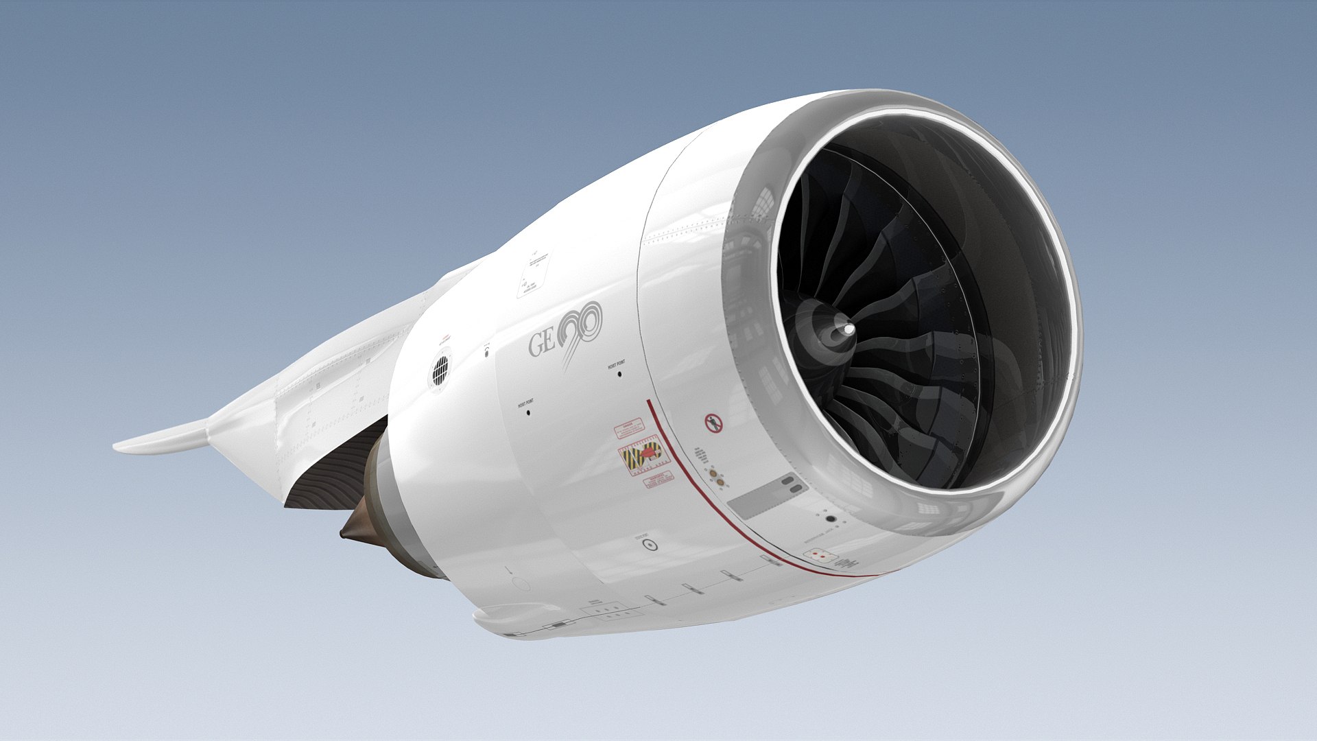 GE90 Jet Engine 3D Model - TurboSquid 2162891
